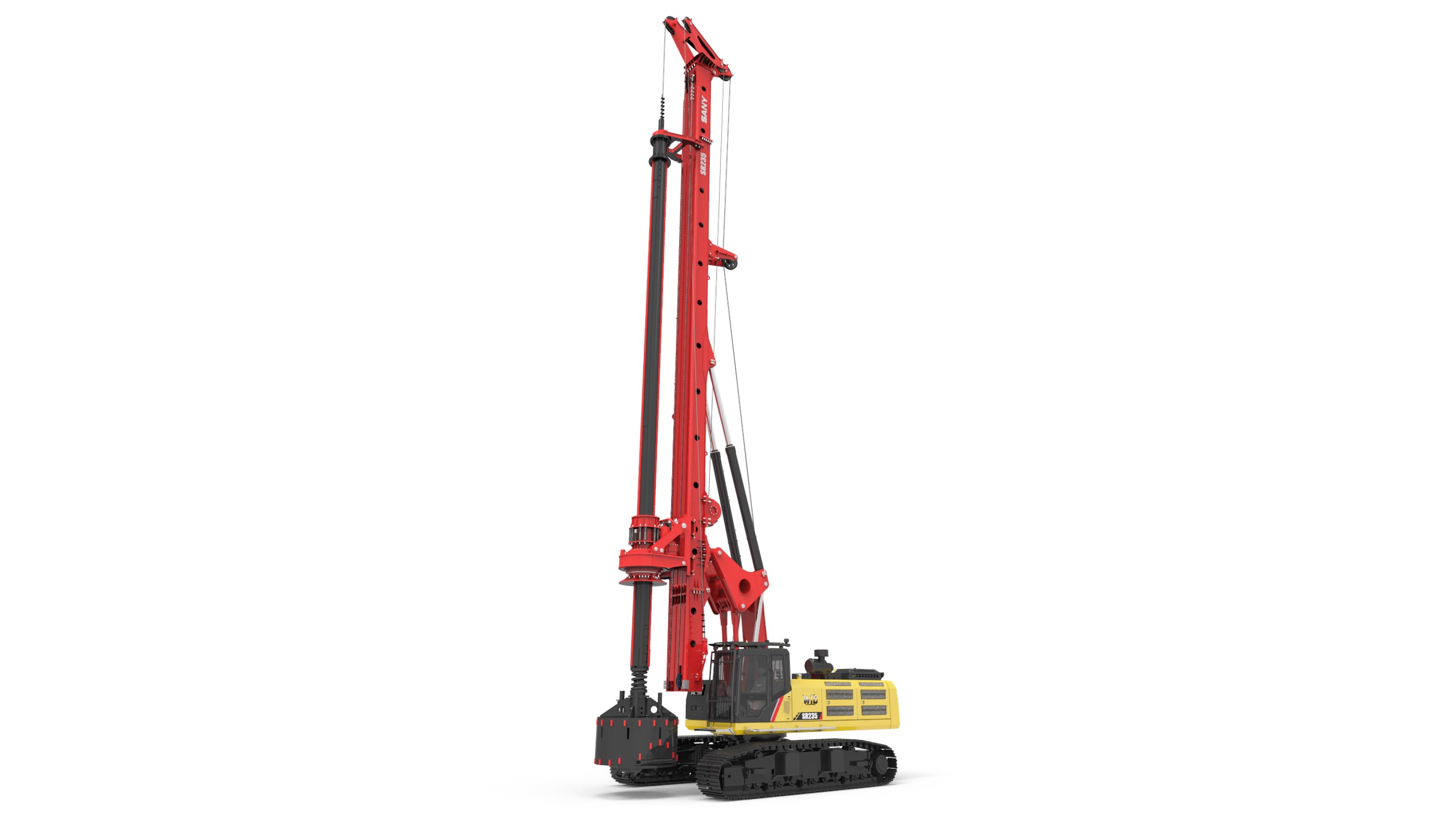 TYSIM KR80A Hydraulic Piling Rig TYSIM Rotary Drilling Rig .The price ...