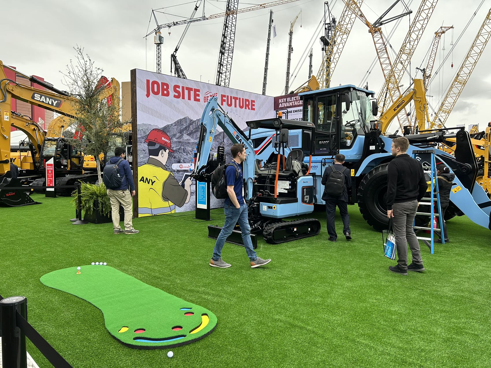 [Live]Sany dresses up at CONEXPO-CON AGG 2023 in the United States ...