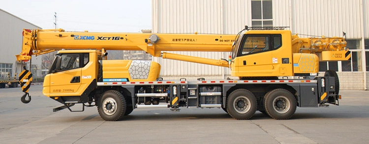 XCMG Official 16ton Xct16 Construction Mini Mobile Truck Crane for Sale ...